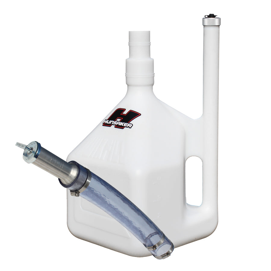 5 GALLON / 20 LITER QUIKFILL JUG w/2.25" x 1.75" QUICK DUMP HOSE KIT ...